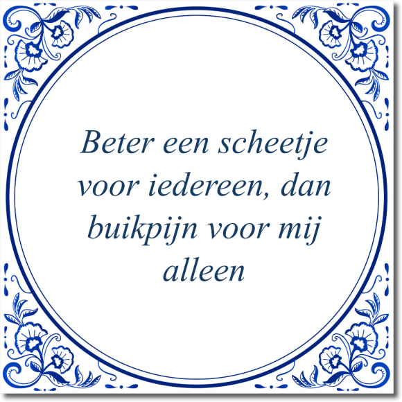 De Tegeltjesfabriek - Voor een leuk en origineel cadeau